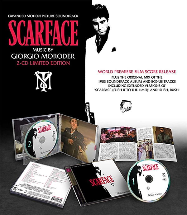 Scarface 1983 Expanded Soundtrack Cd 2 Disc Limited Edition Scarface