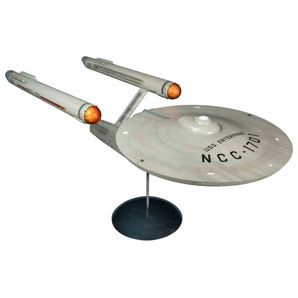 Star Trek TOS USS Enterprise NCC-1701 1/350 Scale Pre-Built Replica ... Star Trek TOS USS Enterprise NCC-1701 1/350 Scale Pre-Built Replica ...